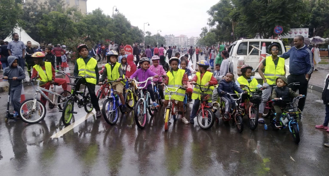 Addis Ababa, Ethiopia: Making a strong commitment to pedestrians with a ...