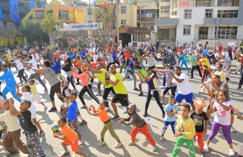 Addis Ababa, Ethiopia: Making a strong commitment to pedestrians with a ...